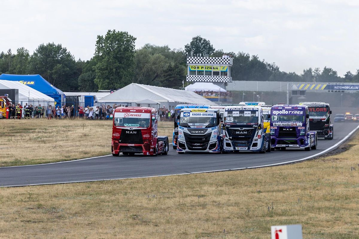 Wyścigi ciężarówek FIA ETRC wrócą do Poznania w 2024 roku - SPORT
